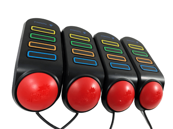 BUZZERS! Official SONY PS2 / PS3 BUZZ CONTROLLERS x 4! - Appleby Games