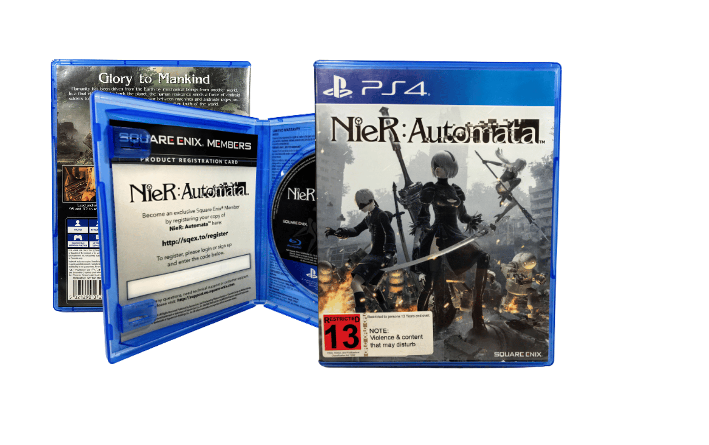 NIER AUTOMATA (PS4) *MINT COMPLETE* – Appleby Games