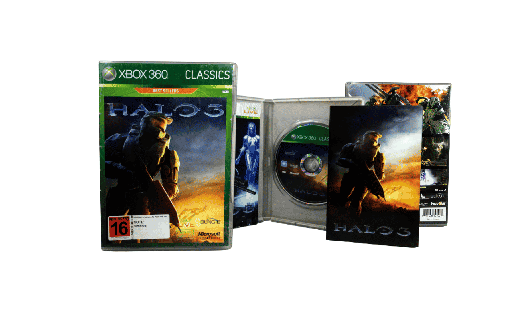 HALO 3 (Xbox 360 & One) *MINT COMPLETE* – Appleby Games