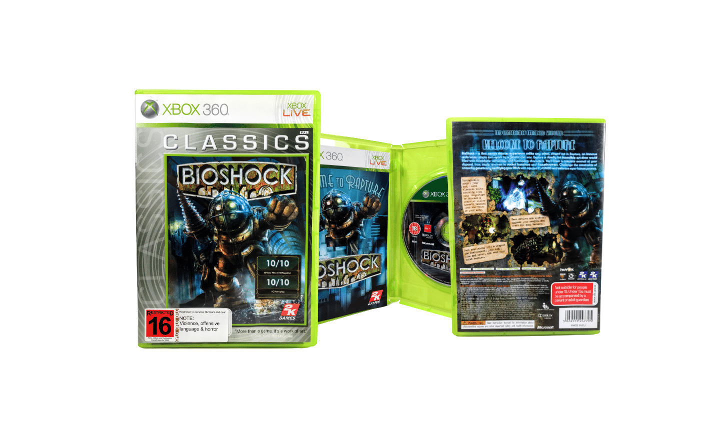 BIOSHOCK (Original Edition) *MINT COMPLETE* - Appleby Games