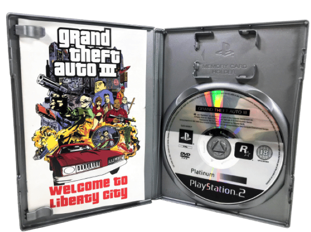 Grand Theft Auto 3 (Grand Theft Auto III) PS2 *COMPLETE COLLECTOR'S ...